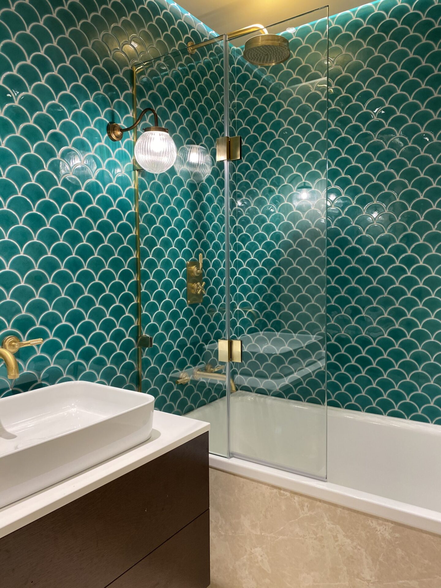 Matki Eauzone Plus Double Panel Bath Screen - | Kallums Bathrooms