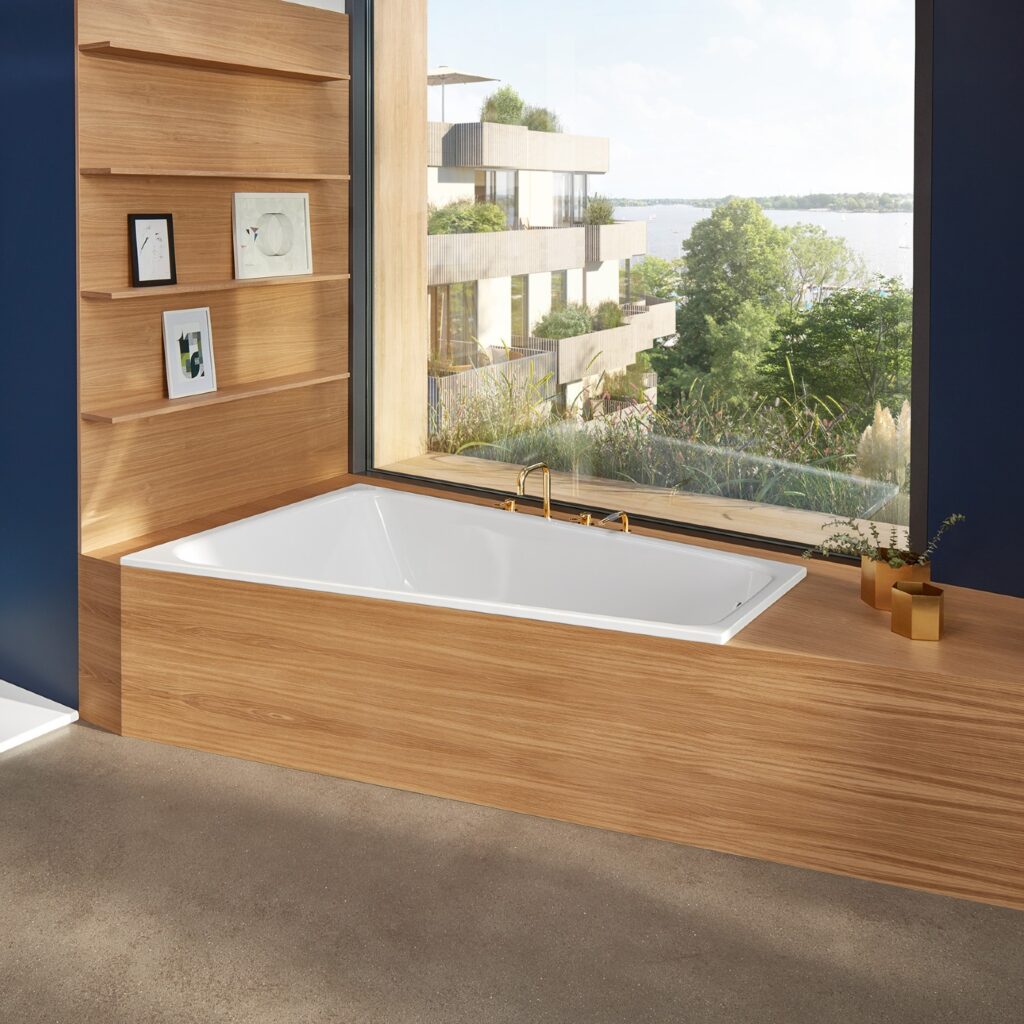 Bette Space L Inset Bath | Kallums Bathrooms